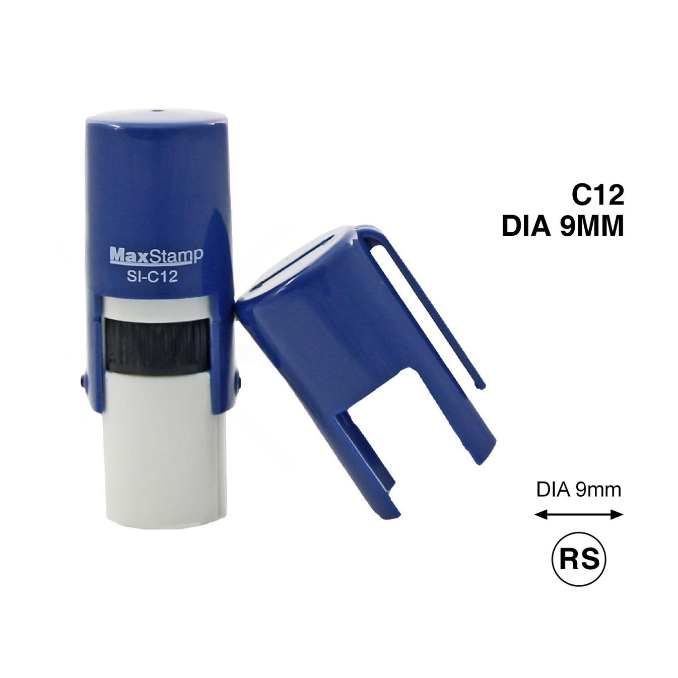 MAX Self-Inking Stamp – Round – DOTS TECHNOLOGY & TRADING
